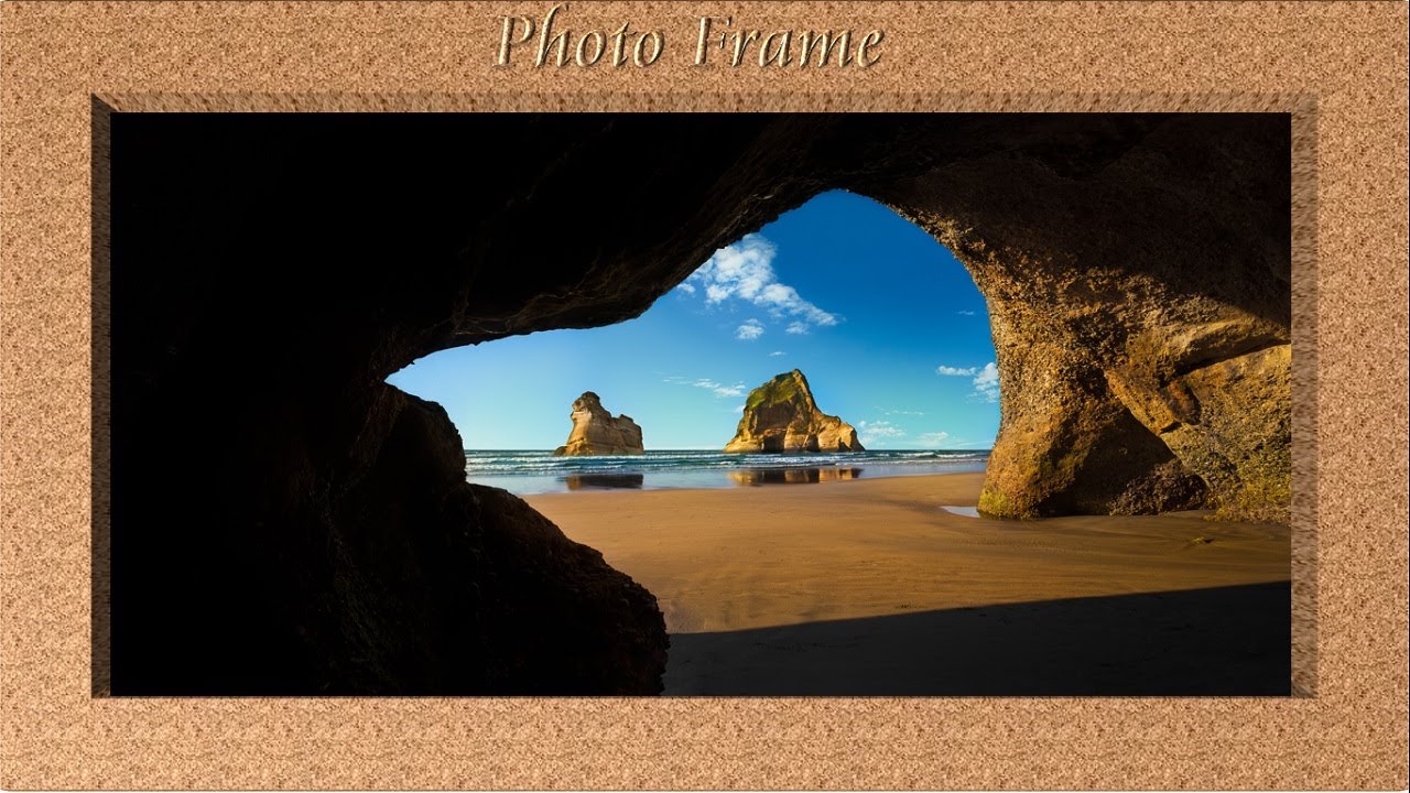 3D Photo Frame Design in PowerPoint 2021 - YouTube