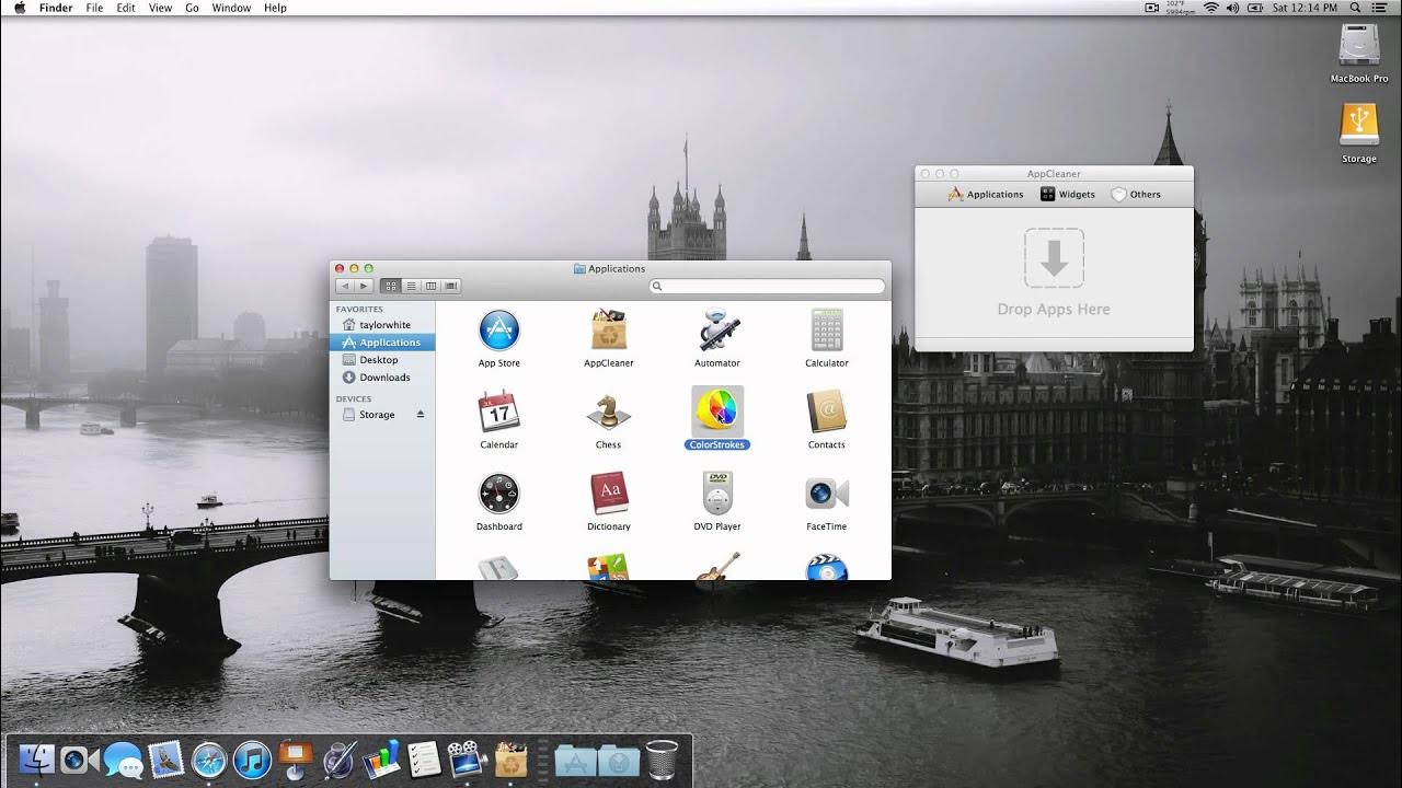 How to Uninstall Applications on Mac OS X - YouTube