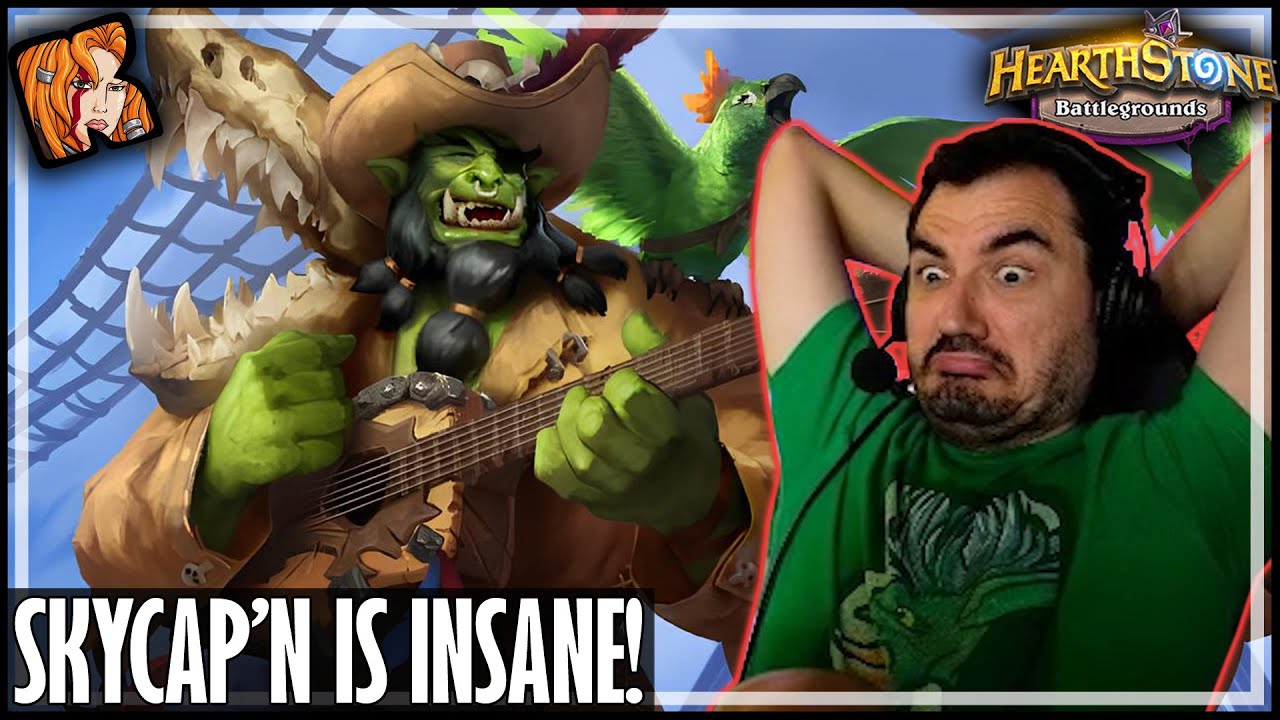SKYCAP’N IS STILL INSANE! - Hearthstone Battlegrounds - YouTube