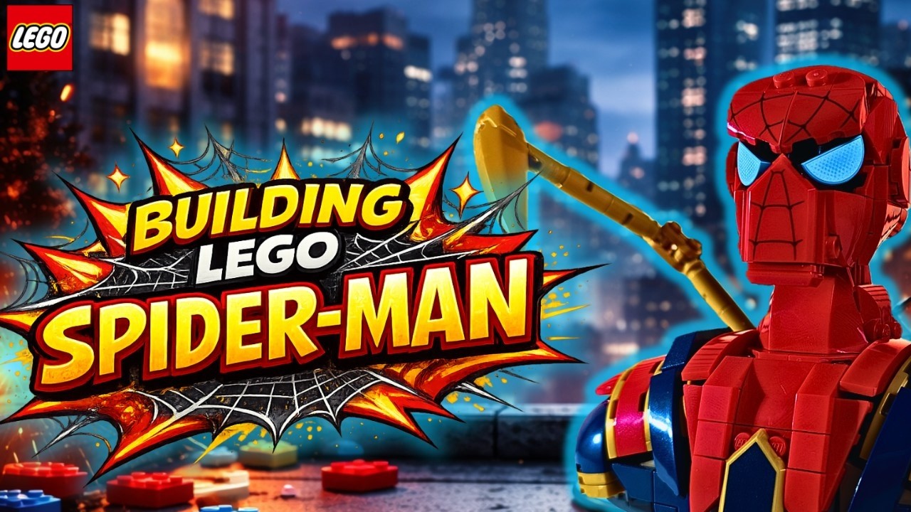 Building LEGO Spider-Man 🕷️ | Speed Build - YouTube