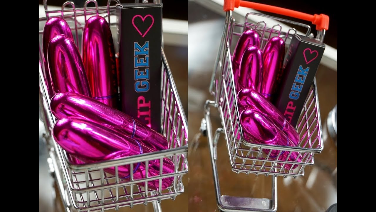 I HEART MAKEUP, LIP GEEK LIPSTICKS + SWATCHES - YouTube