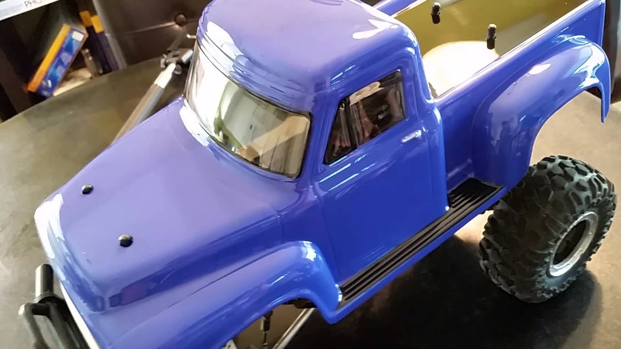 Replacement Shell for Tamiya Unimog CR01 Crawler Chassis - YouTube