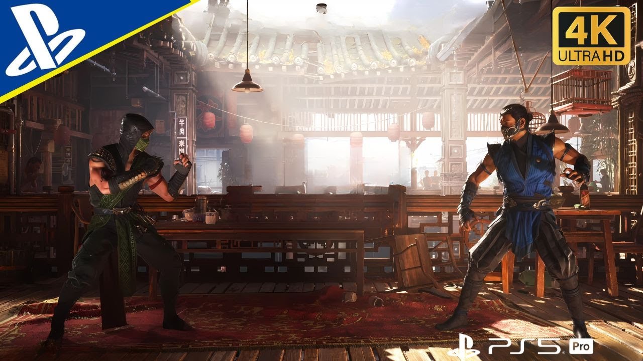 Mortal Kombat 1 (PS5 PRO) Reptile vs Sub-Zero - 4K 60FPS HDR Gameplay ...