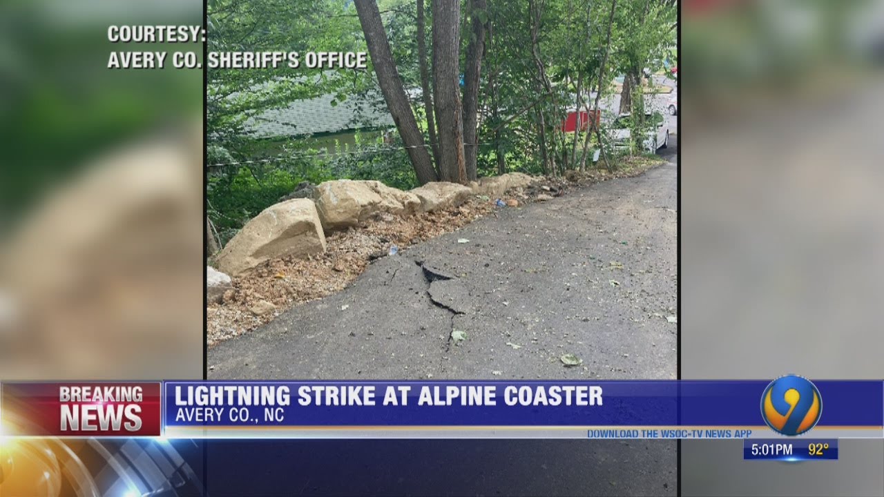 Several hospitalized after lightning strike near Alpine Coaster in ...