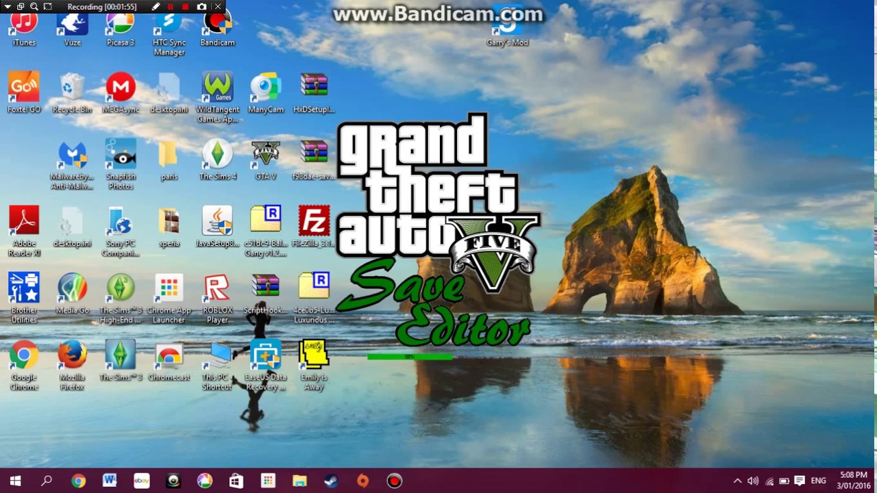 How to install Grand Theft Auto V Save Editor - YouTube