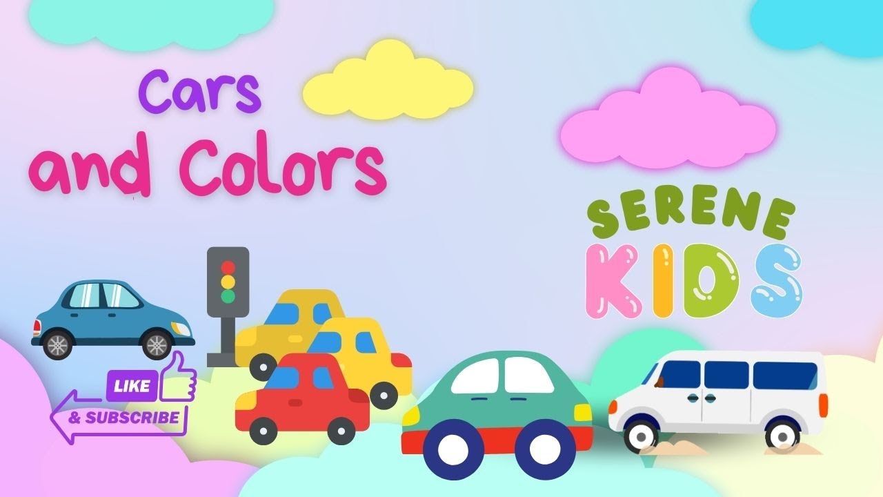 Color Car Parade Song for Kids | Fun & Educational Nursery Rhyme ...
