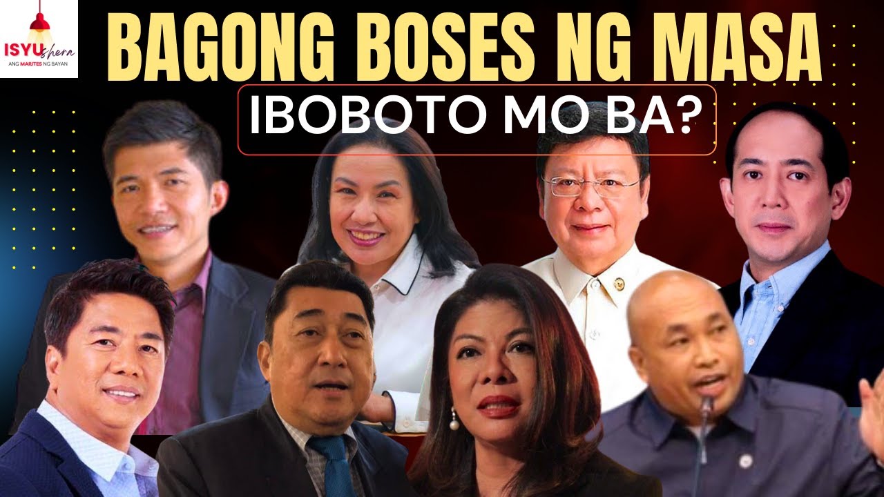TODO NA! BAGONG BOSES sa SENADO! Iboboto mo ba? #isyushera - YouTube