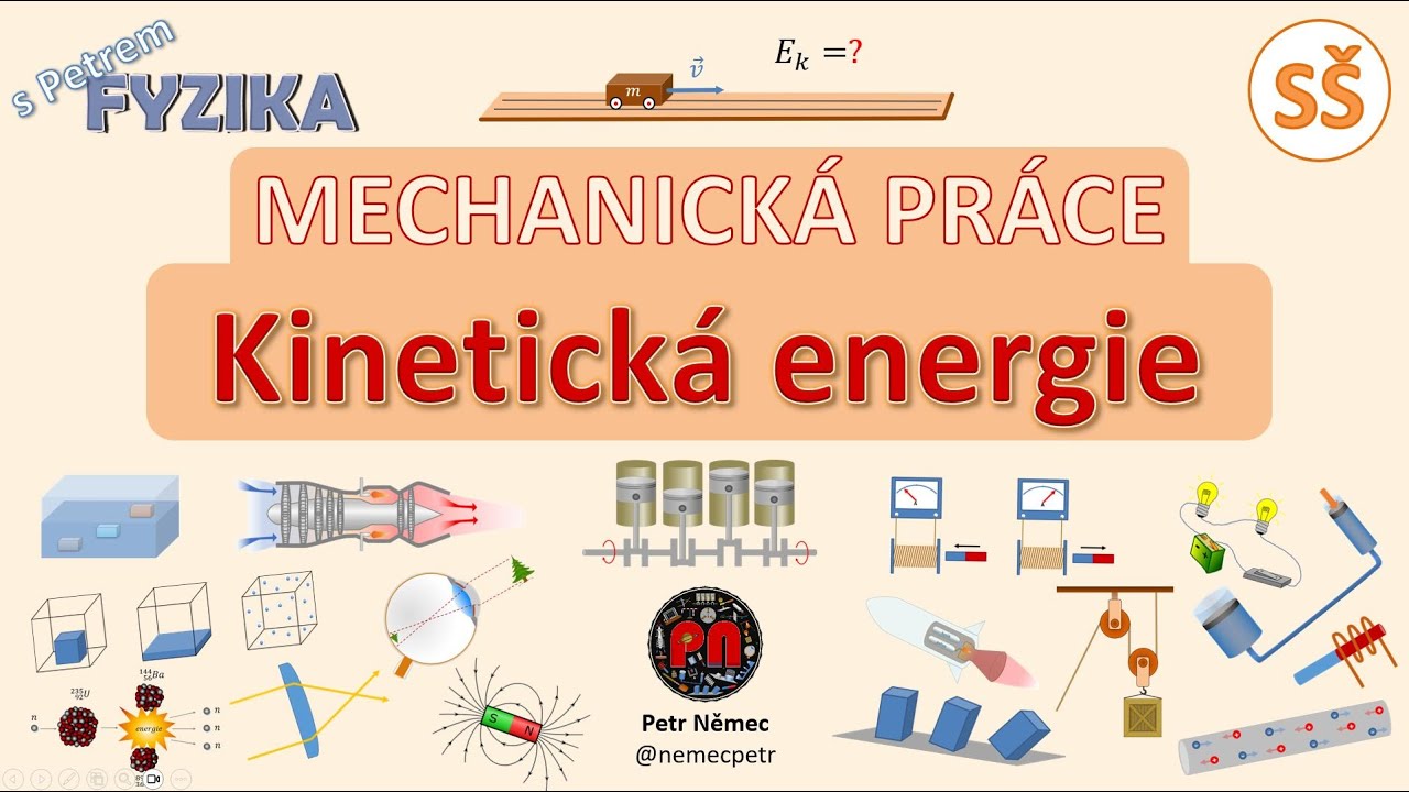 Kinetická (pohybová) energie - fyzika SŠ - YouTube