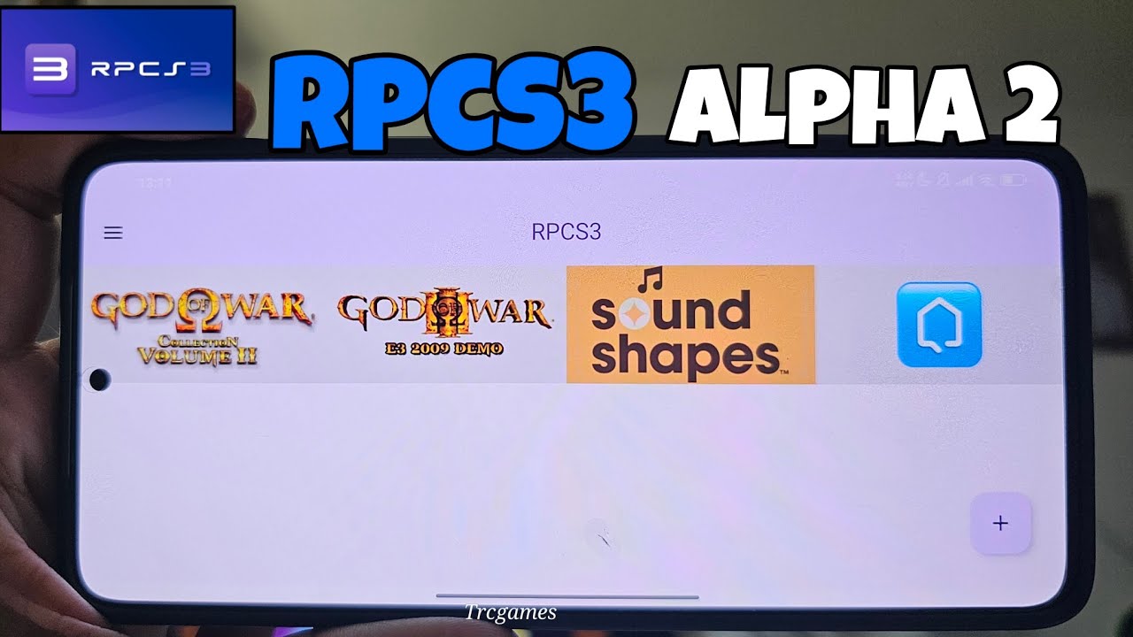 SAIU NOVA ATUALIZAÇÃO RPSC3 ALPHA 2 EMULADOR DE PS3 NO ANDROID - YouTube