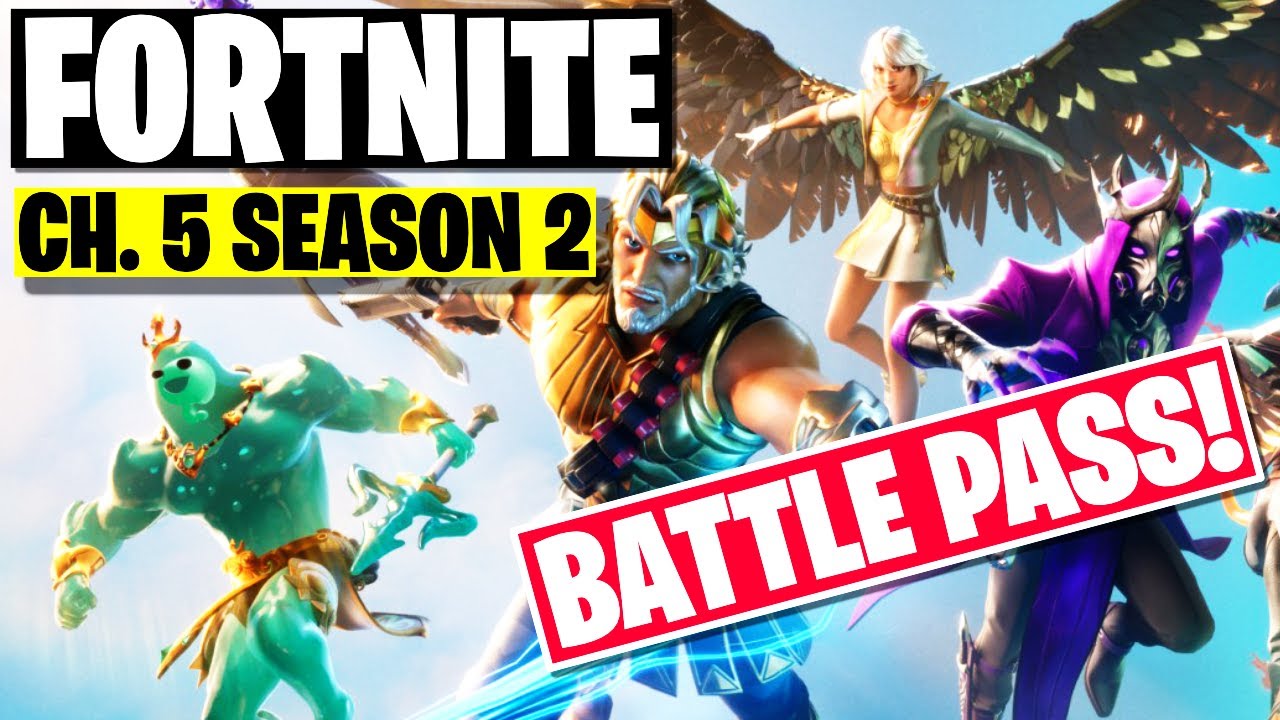 NEW BATTLE PASS SKINS! Fortnite Chapter 5 Season 2 - YouTube