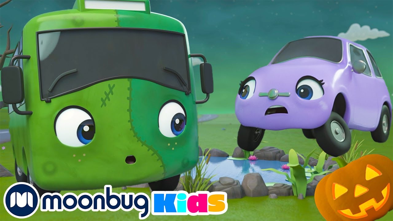 🎃 Zombie Buster At The Carwash 🎃 @gobuster-cartoons Kids Songs and ...