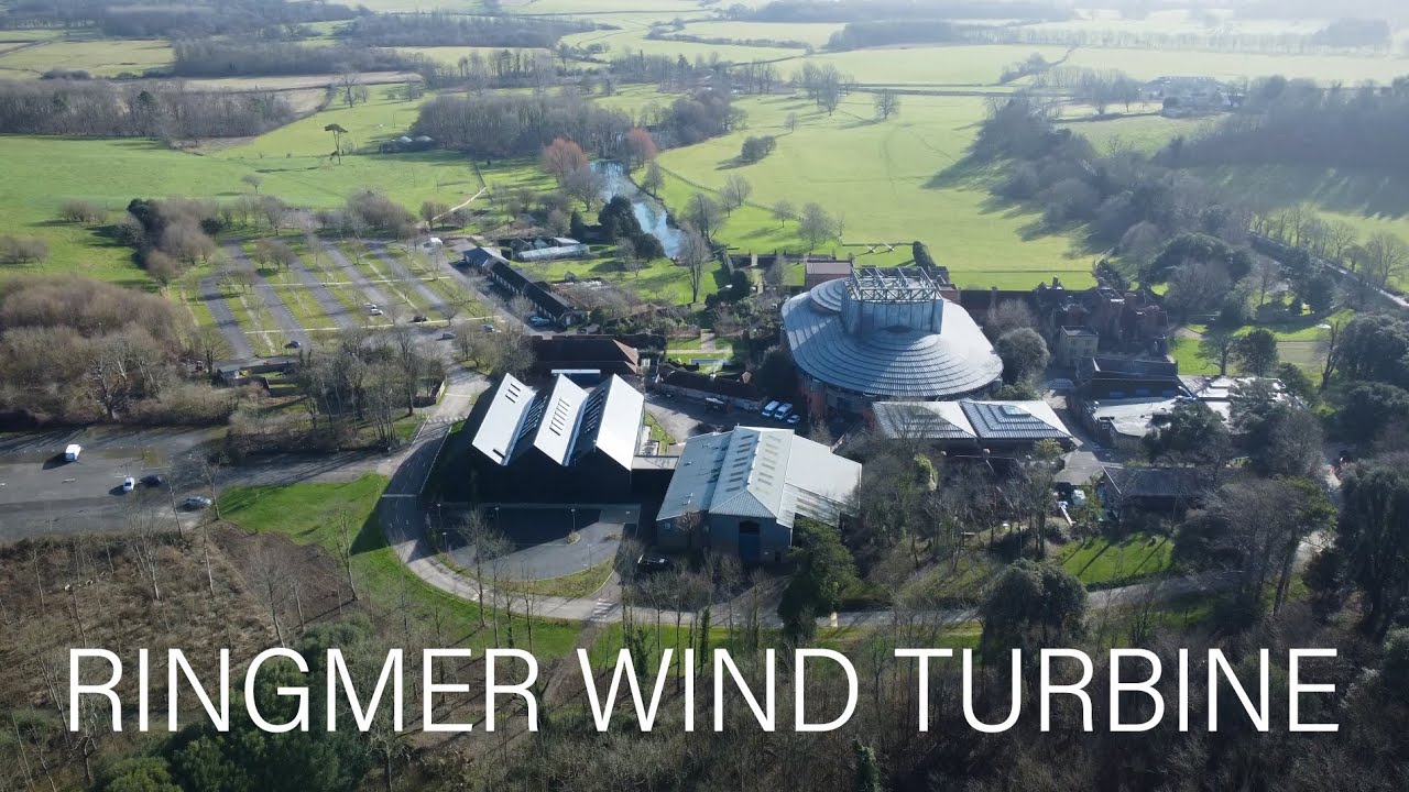 Ringmer Wind Turbine Drone Footage [4K] - YouTube