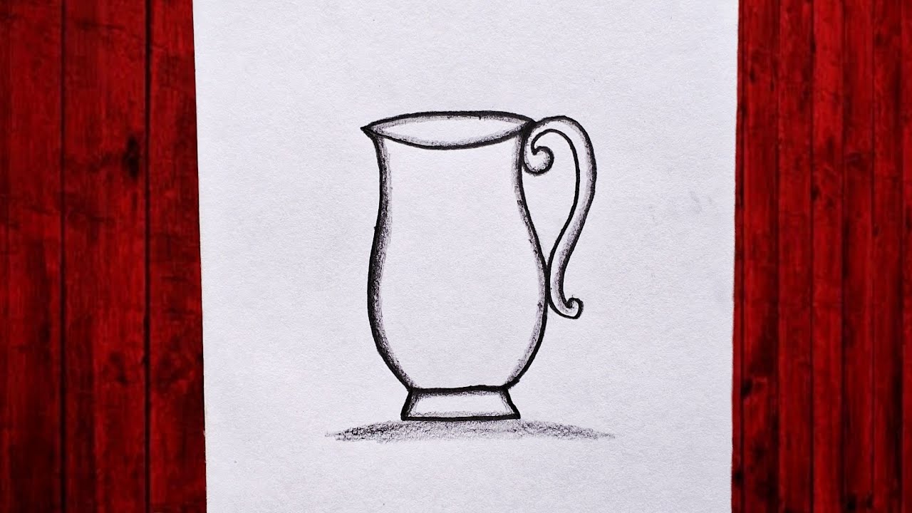 Mug sketch | Mug drawing tutorial | Pencil drawing (Easy drawing) - YouTube