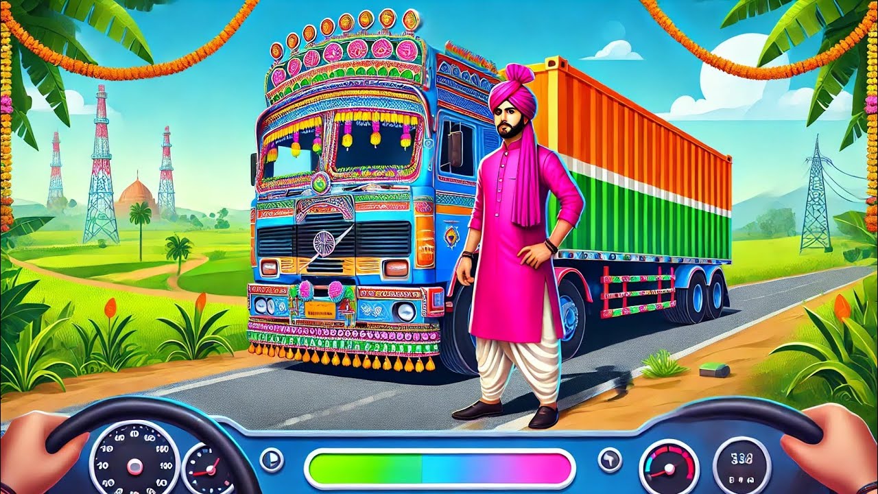 Indian Cargo Truck & Tempo Driving Simulator 2025 | Offroad Truck ...