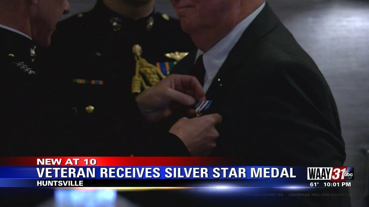 Veteran Receives Silver Star Medal - YouTube