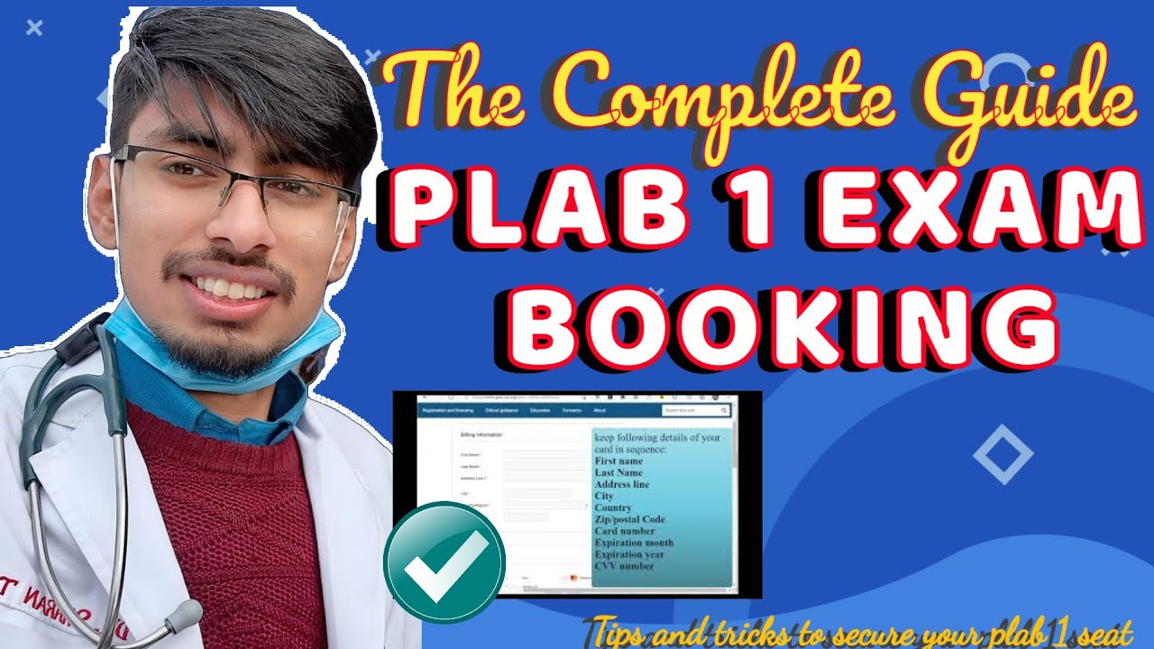 Plab 1 exam booking | Tips to book plab 1 seat | issues - YouTube