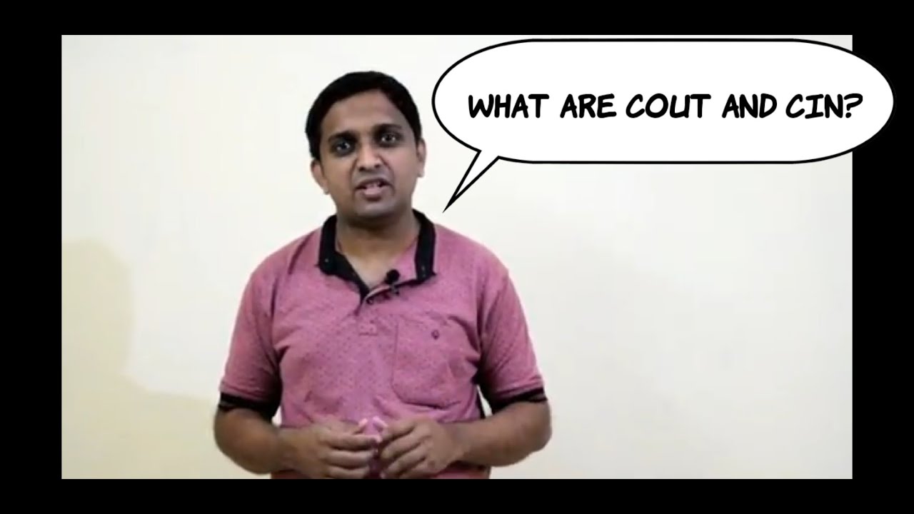 Cout Cin Console Io C Programming Youtube