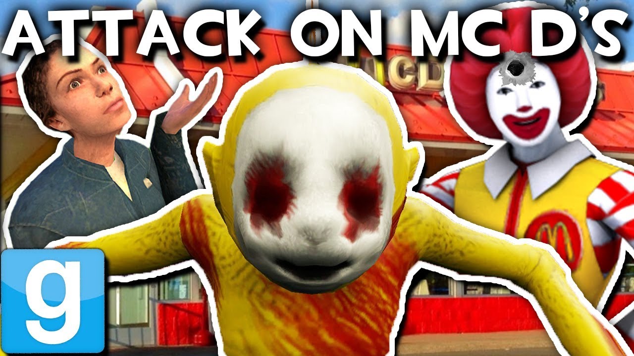 SLENDYTUBBIES ATTACK MCDONALD'S?! | Gmod Roleplay (MCDONALD'S BASE ...