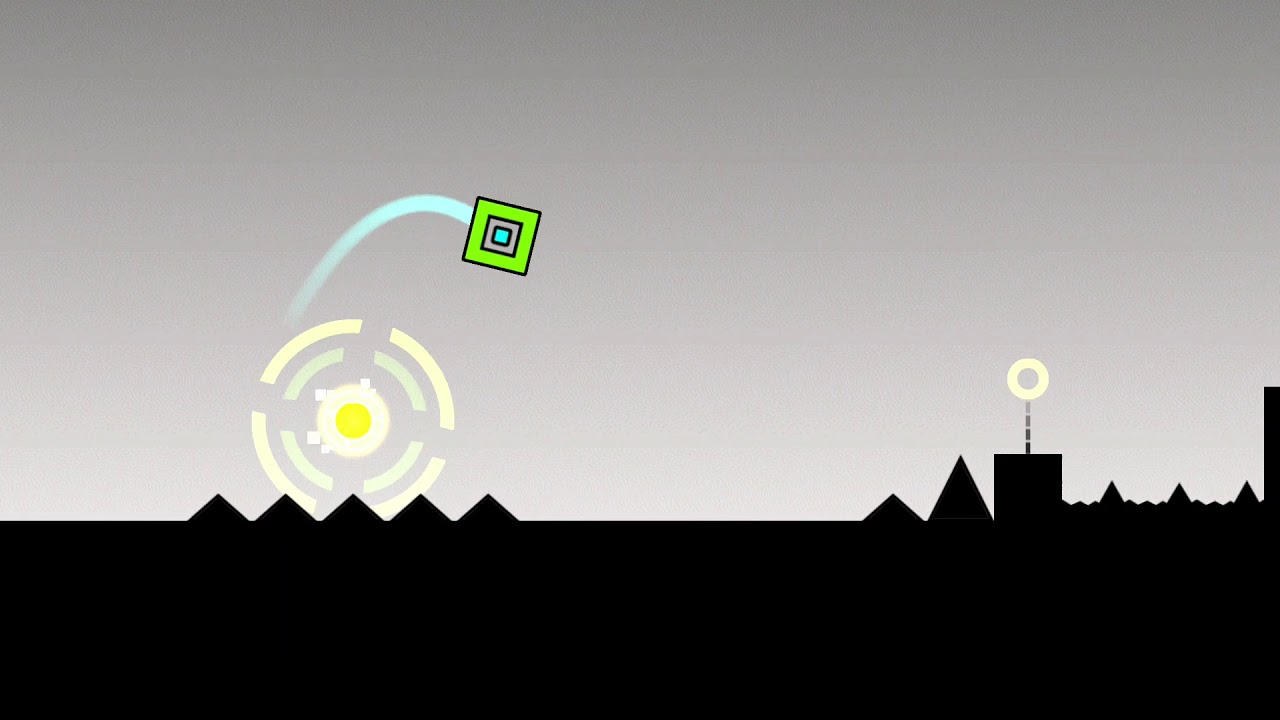 Geometry dash world level 3 (first attempt) - YouTube