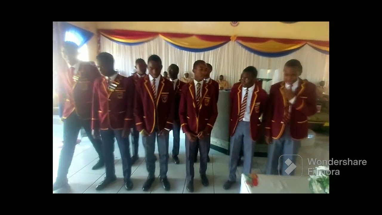 Mazowe Boys High School learners, March 2024 - YouTube