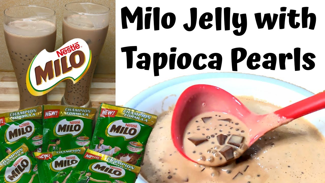 Milo Jelly with Tapioca Pearls | Kitchen Buddy - YouTube