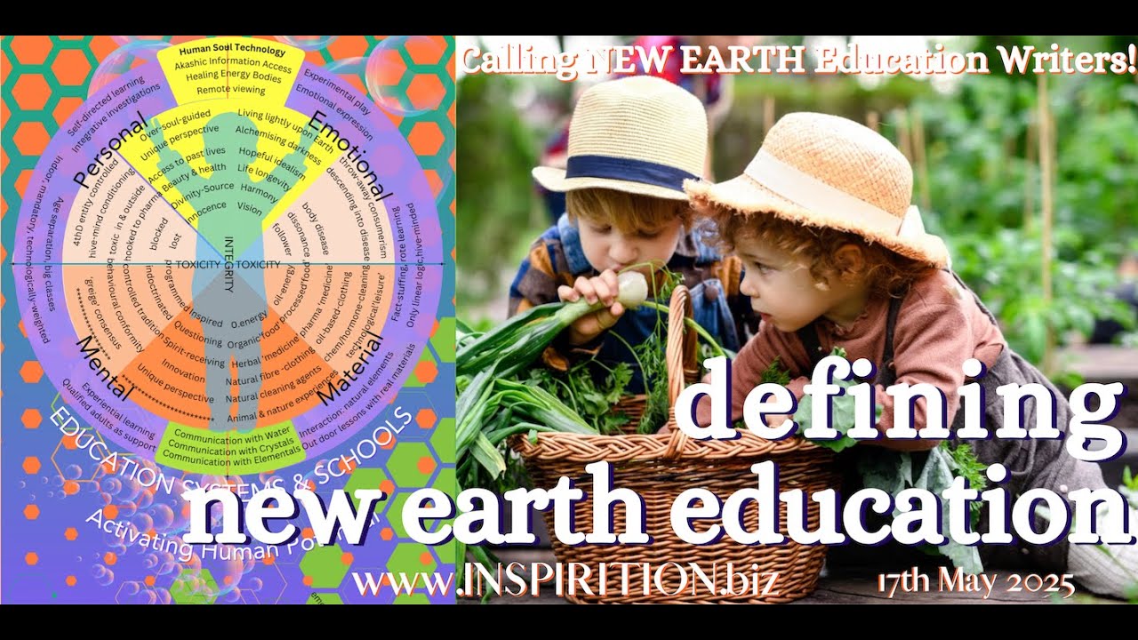 defining NEW EARTH Education - YouTube