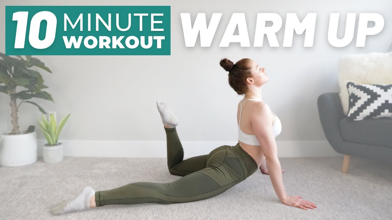 10 MIN FULL BODY WARM UP (No Equipment Mobility Workout) - YouTube