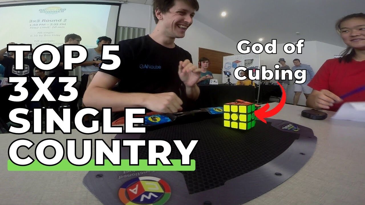 The BEST 3x3 Single Country | Top 5 3x3 Single Country - YouTube
