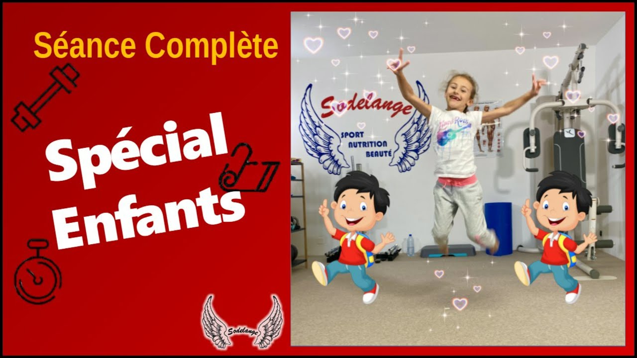 SPECIAL ENFANTS : Cardio/Renforcement musculaire/Stretching 🥰 - YouTube