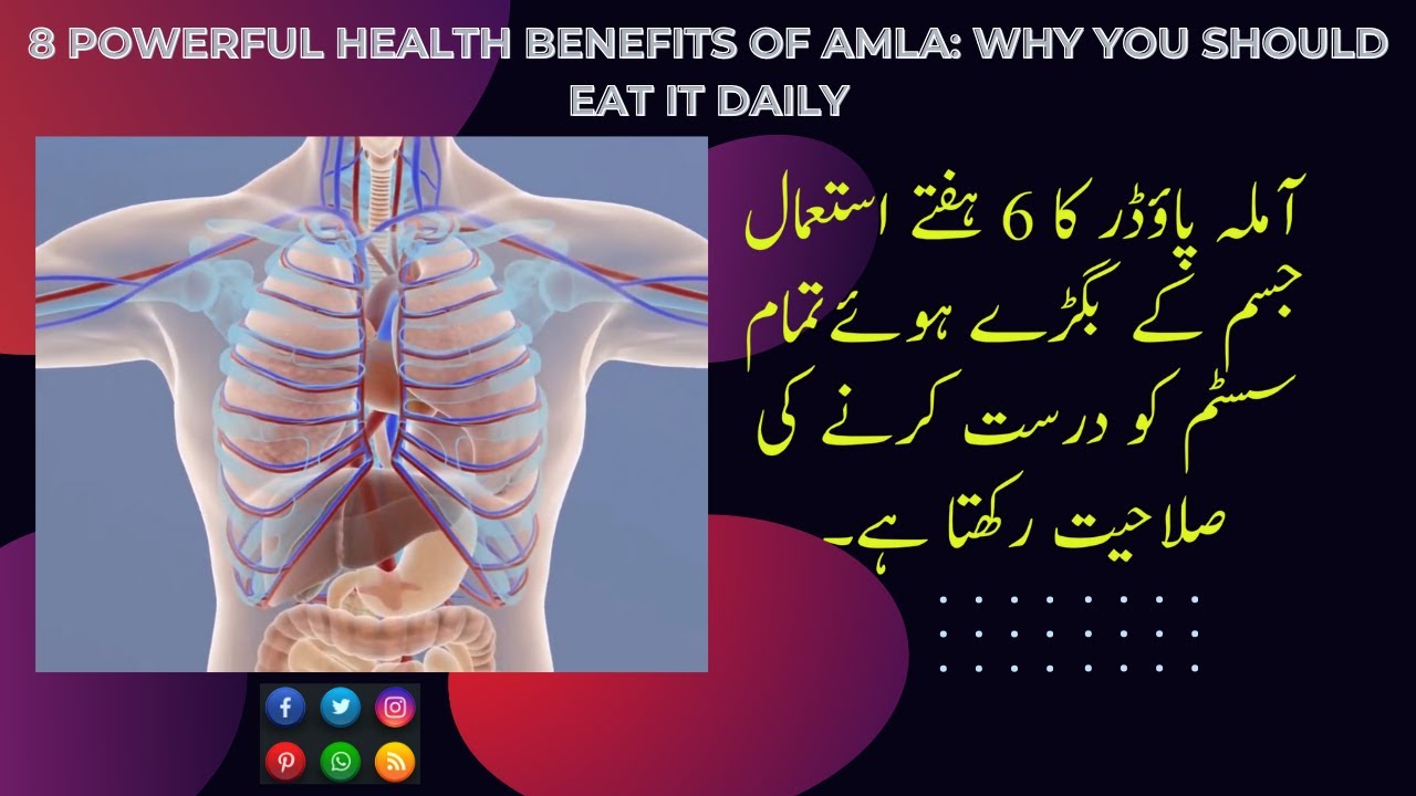 The Shocking Truth About Amla Benefits Urdu/ Hindi - YouTube