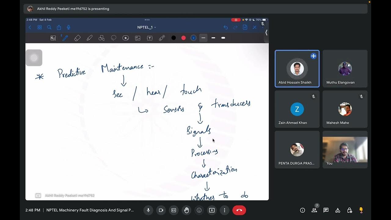 Machinery Fault Diagnosis and Signal Processing | NPTEL 2023 | Problem-Solving Session Week 1 ...