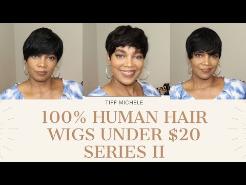 Under $20 Affordable Human Hair Wigs Episode 2❤❤❤|EVERYDAY, QUICK AND EASY WIGS!
