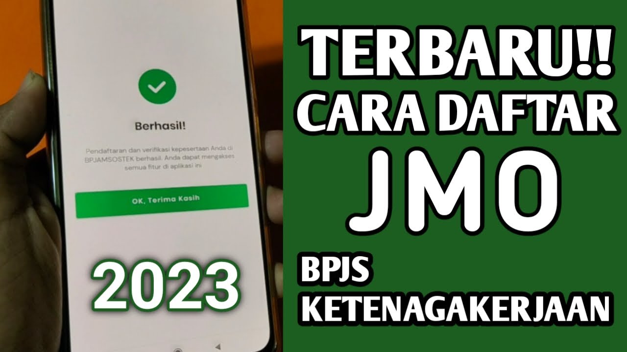 Cara Daftar Akun JMO BPJS Ketenagakerjaan 2023 | Jamsostek Mobile - YouTube