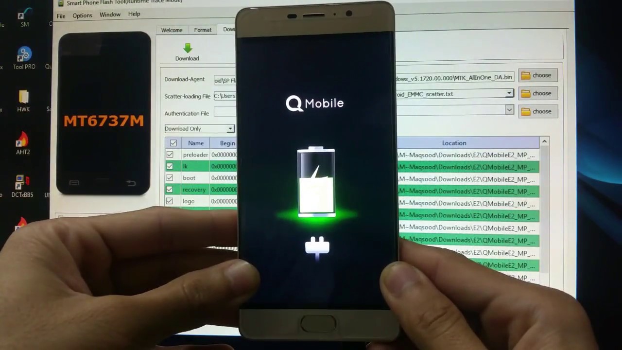 QMobile Noir E2 Dead After Flash Unbricked Solution Free 100% - YouTube