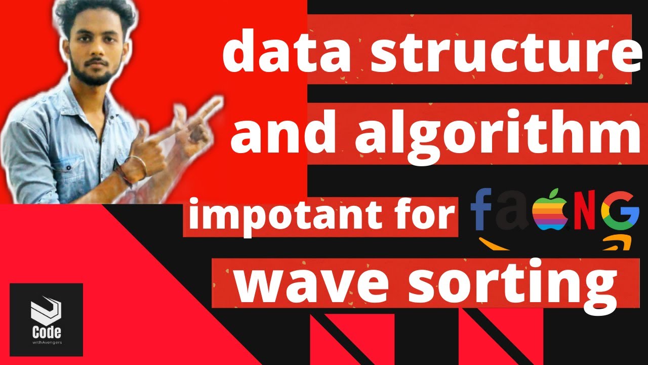 Sorting In Array Wave Sort Data Structure And Algorithm
