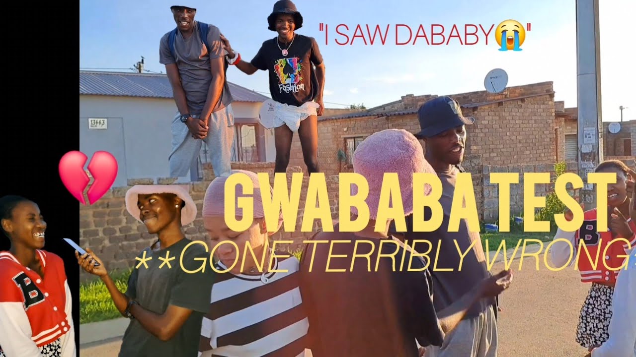 GWABABA TEST ** GONE TERRIBLY WRONG 💔😭 ** VLOG - YouTube