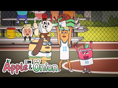 Onion Wins the Basketball Tournament | Apple & Onion | Cartoon Network