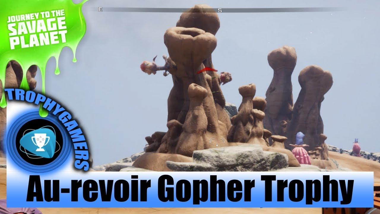 Journey To The Savage Planet - Au-revoir Gopher Trophy - Kill 5 ...