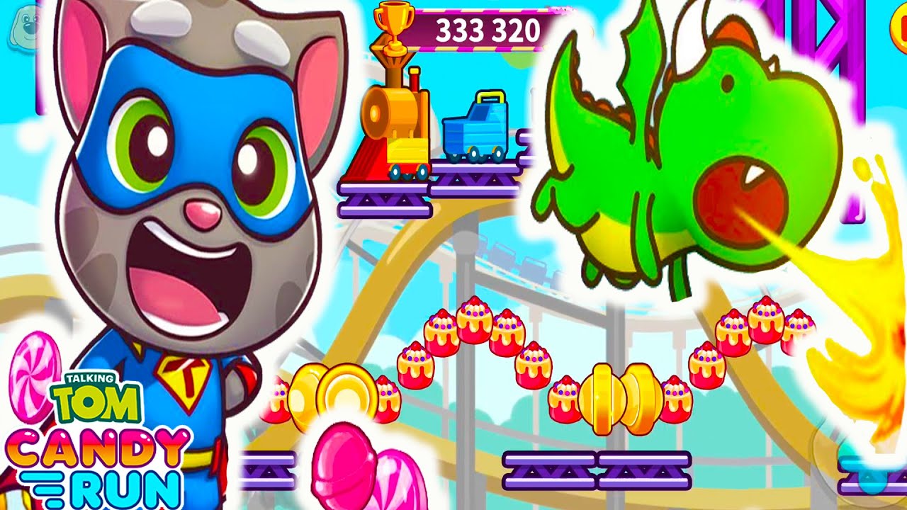 Talking Tom Candy Run - Levels | Gameplay Parte #9 (iOS Android) - YouTube
