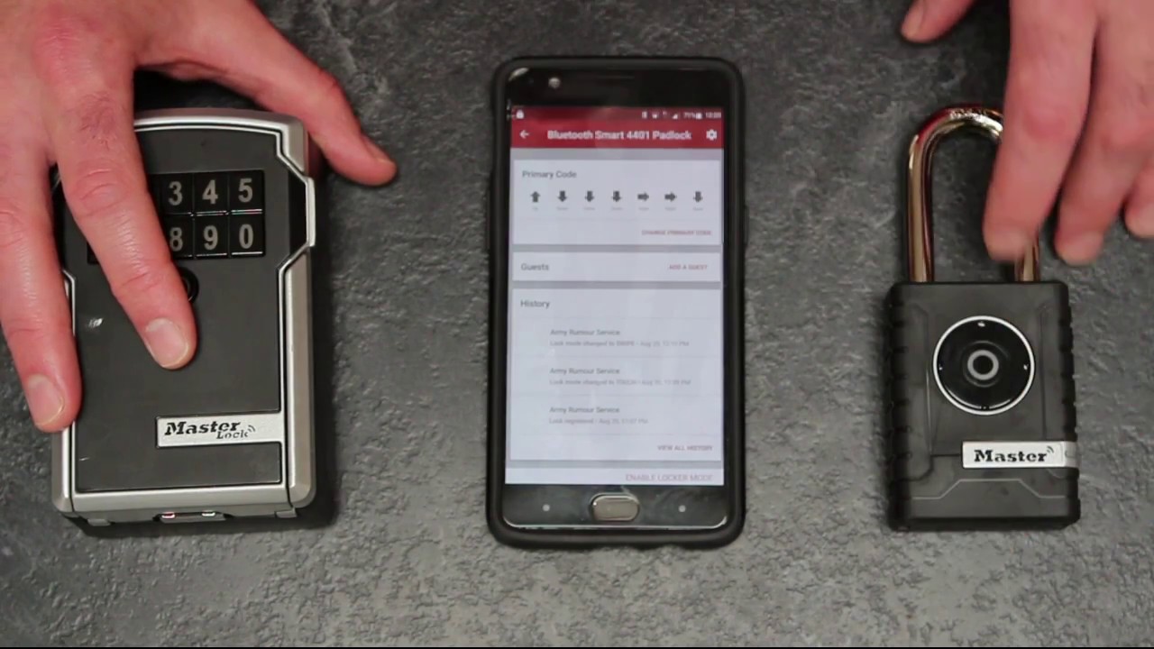 Master Lock Smart Connected - YouTube