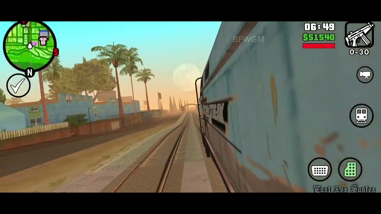 Passeio D Trem GTA Sa Andreas Mobile - YouTube