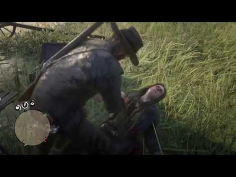 Red Dead Redemption 2 Bringing in a Bounty for Valentine Sheriff - YouTube