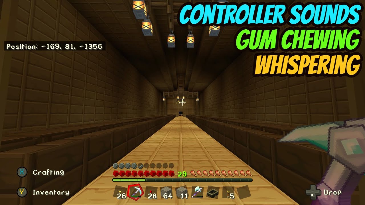 ASMR Gaming: Minecraft | Gum Chewing & Whispering - Ep 147. Finished ...