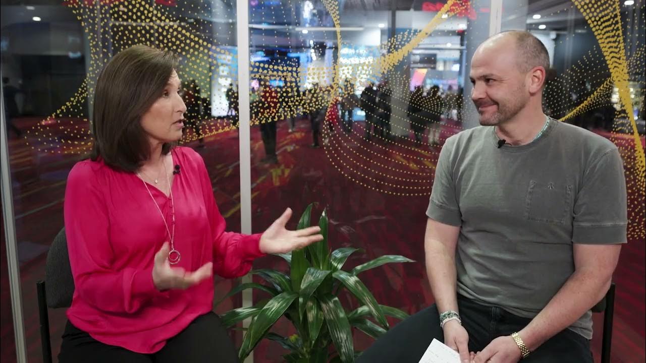 Theresa McLaughlin from T. Rowe Price, in the Stagwell Content Studio @ CES 2024 - YouTube