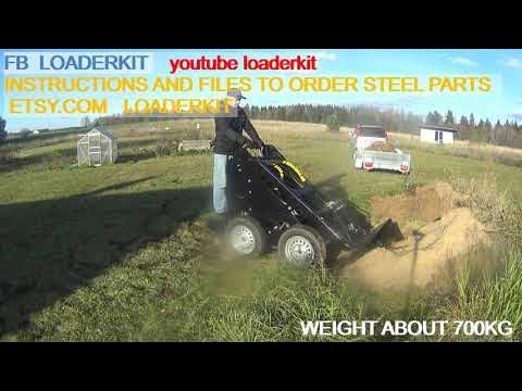 DIY MINI LOADER VR1 BUILDING, DESIGNINING TO FINISH IN UNDER 5 MINUTE ...