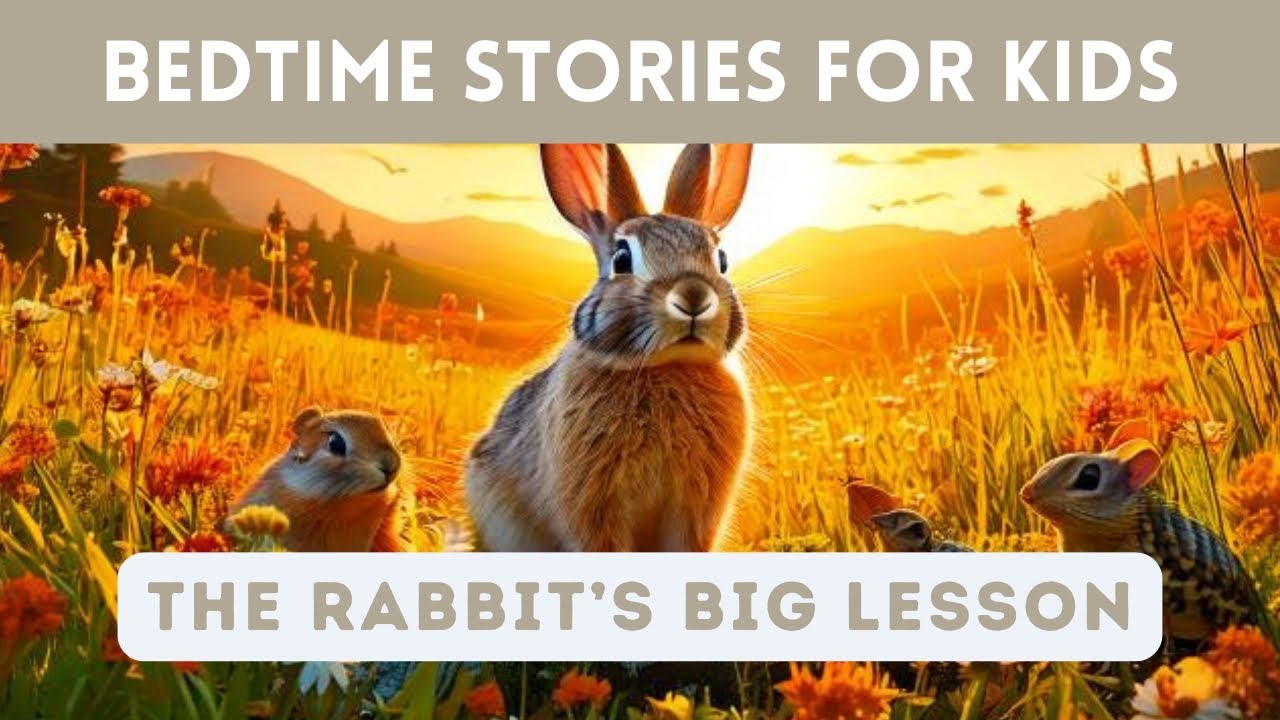 Bedtime Story for Kids in English | The Rabbit’s Big Lesson | Fairy ...