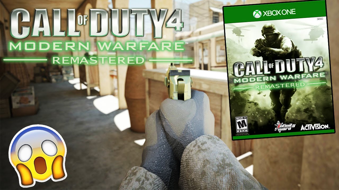 COD 4 REMASTERED! "INFINITE WARFARE" LEGACY EDITION *NEW* - RELEASE ...