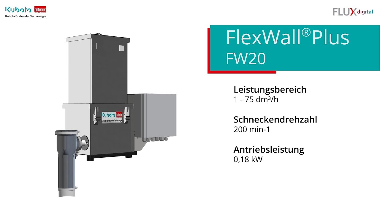 Kubota Brabender Technologie - Digitale Flux: FLEXWALL Plus Feeders ...