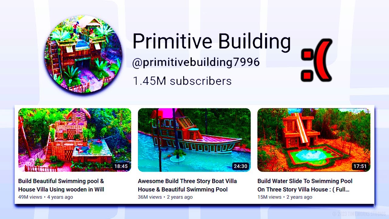 It Seems That Primitive Building Videos Are STAGED! (sad) - YouTube