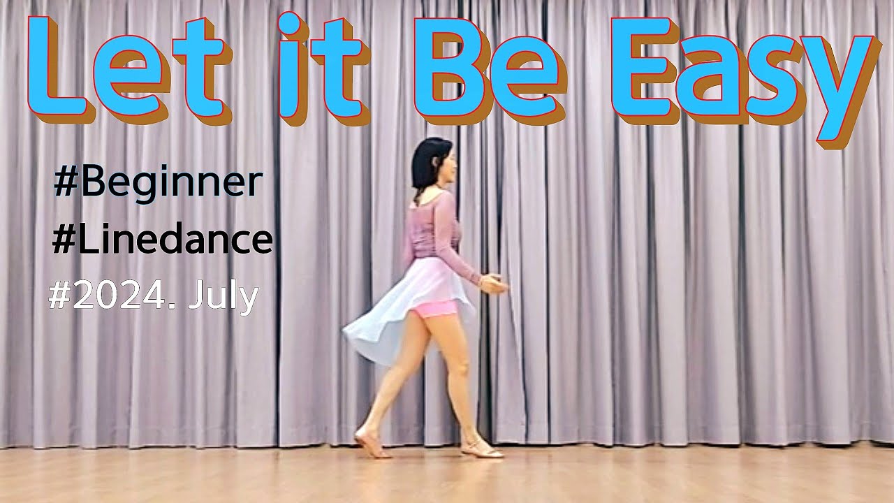 Let it Be Easy Line Dance 라인댄스 #렛잇비이지 - YouTube